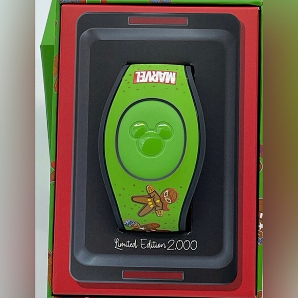 Disney | Other | Disney Magicband Christmas Marvel Groot Gingerbread ...